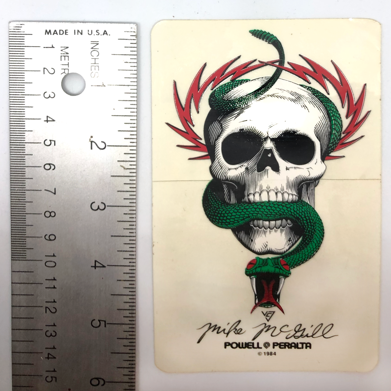 Vintage Powell Peralta Mike McGill Sticker - SellerDoor