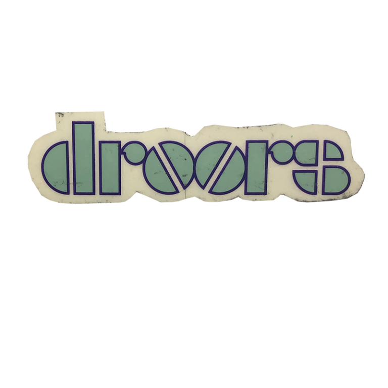 Vintage - Droors Clothing doors sticker - SellerDoor