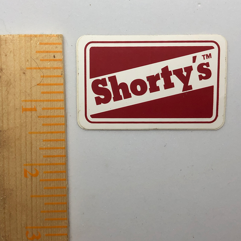 Vintage Shorty's Logo Sticker - SellerDoor