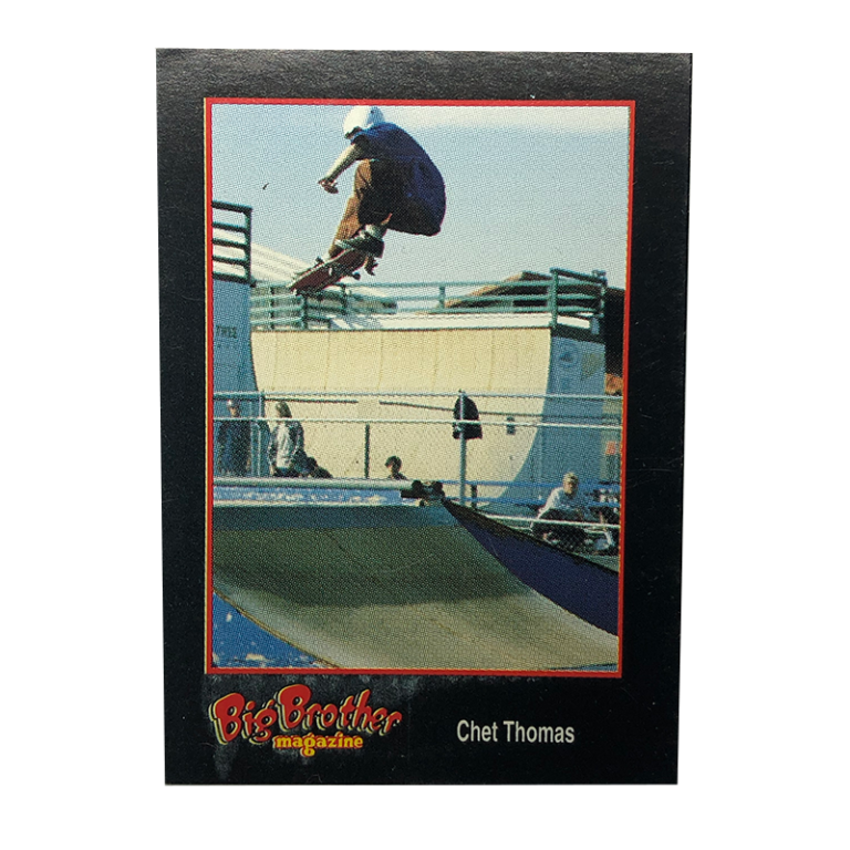 Vintage - Big Brother Magazine Trading Card Chet Thomas - SellerDoor