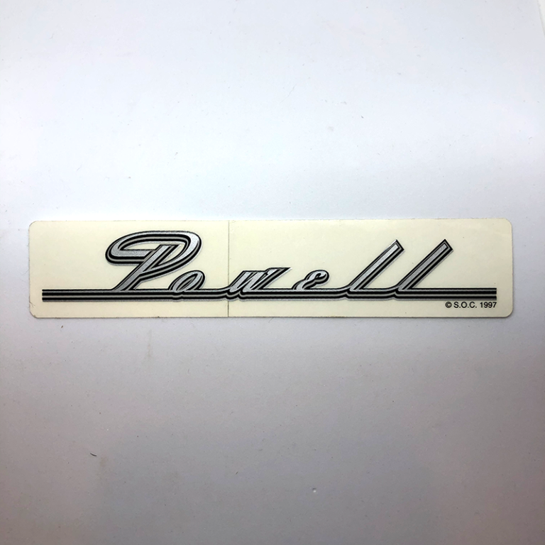 Vintage - Powell Sticker - SellerDoor