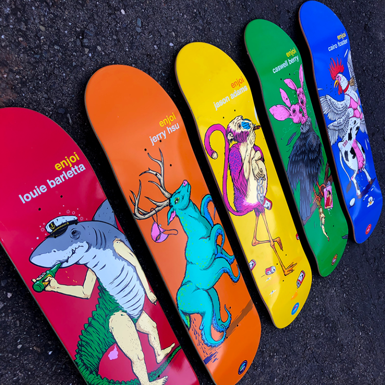 Vintage - enjoi GMO Decks Complete Series - SellerDoor
