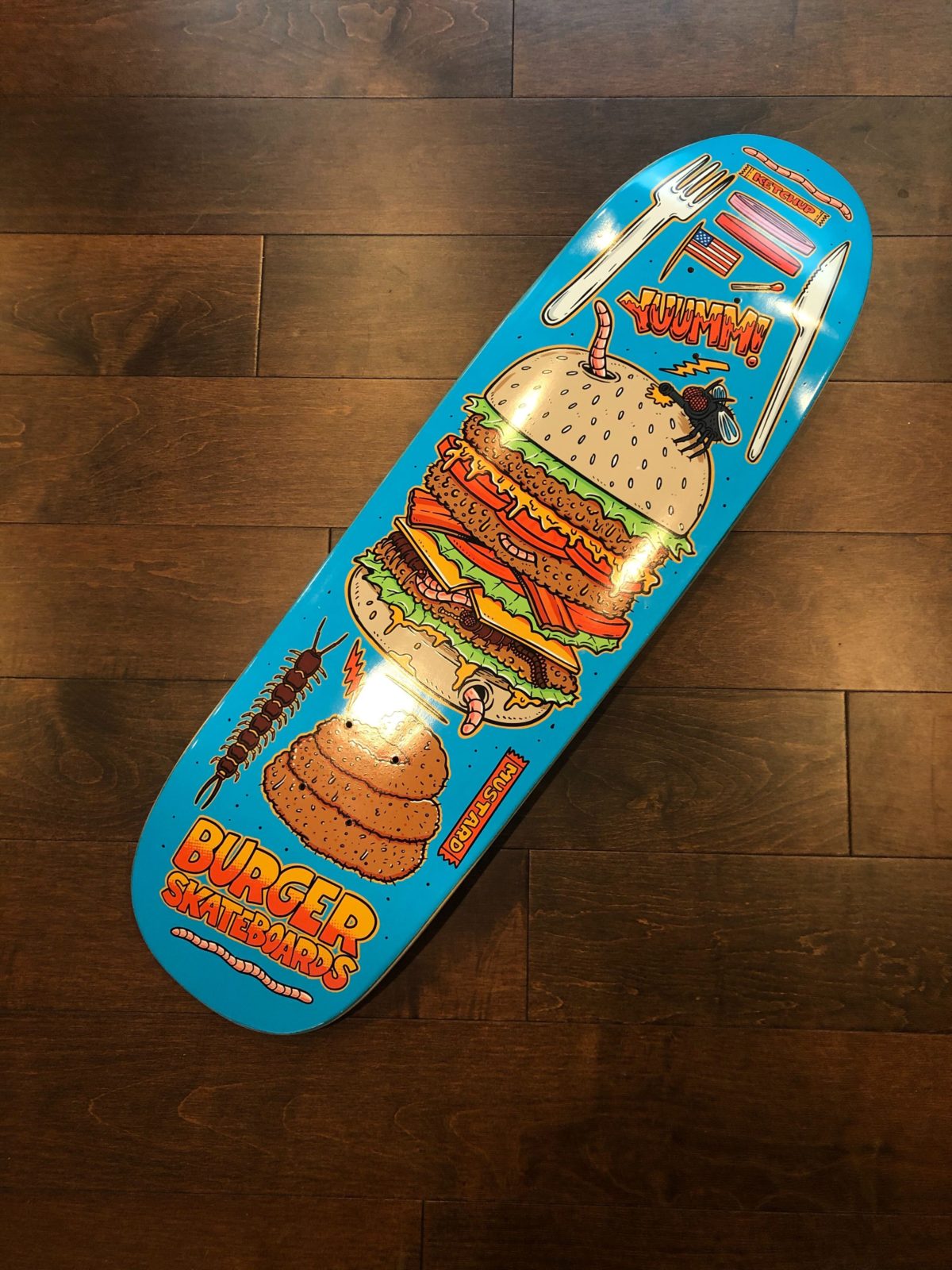 UNOFFICIAL COLLAB: Burger Skateboards x Sam Harang - SellerDoor
