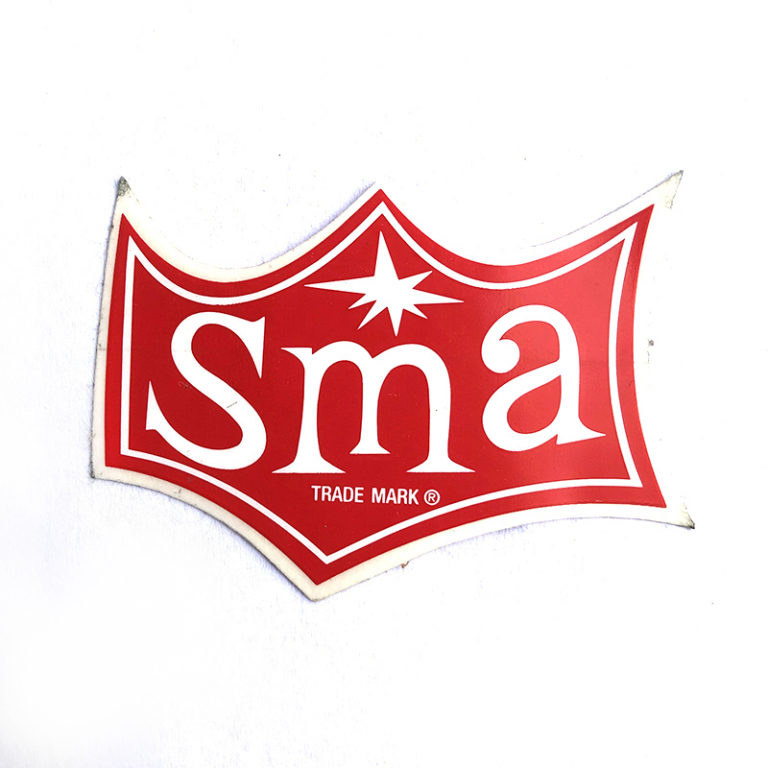Vintage - SMA Star logo sticker - SellerDoor