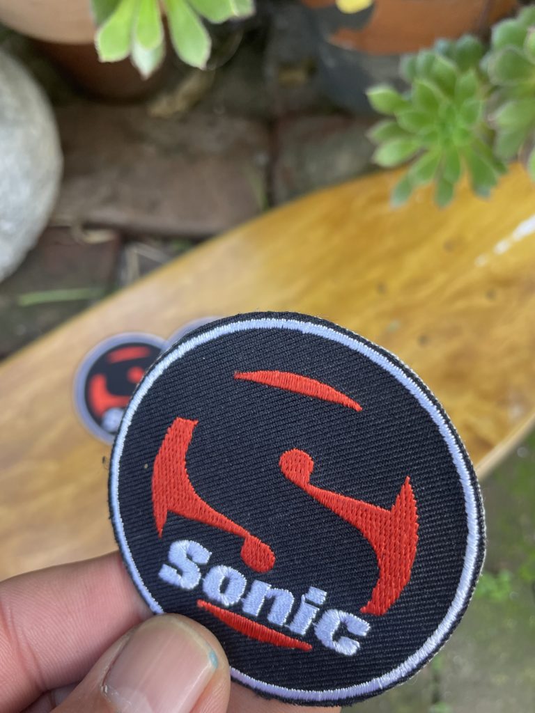 Mint vintage sonic “circle-S” patch - SellerDoor