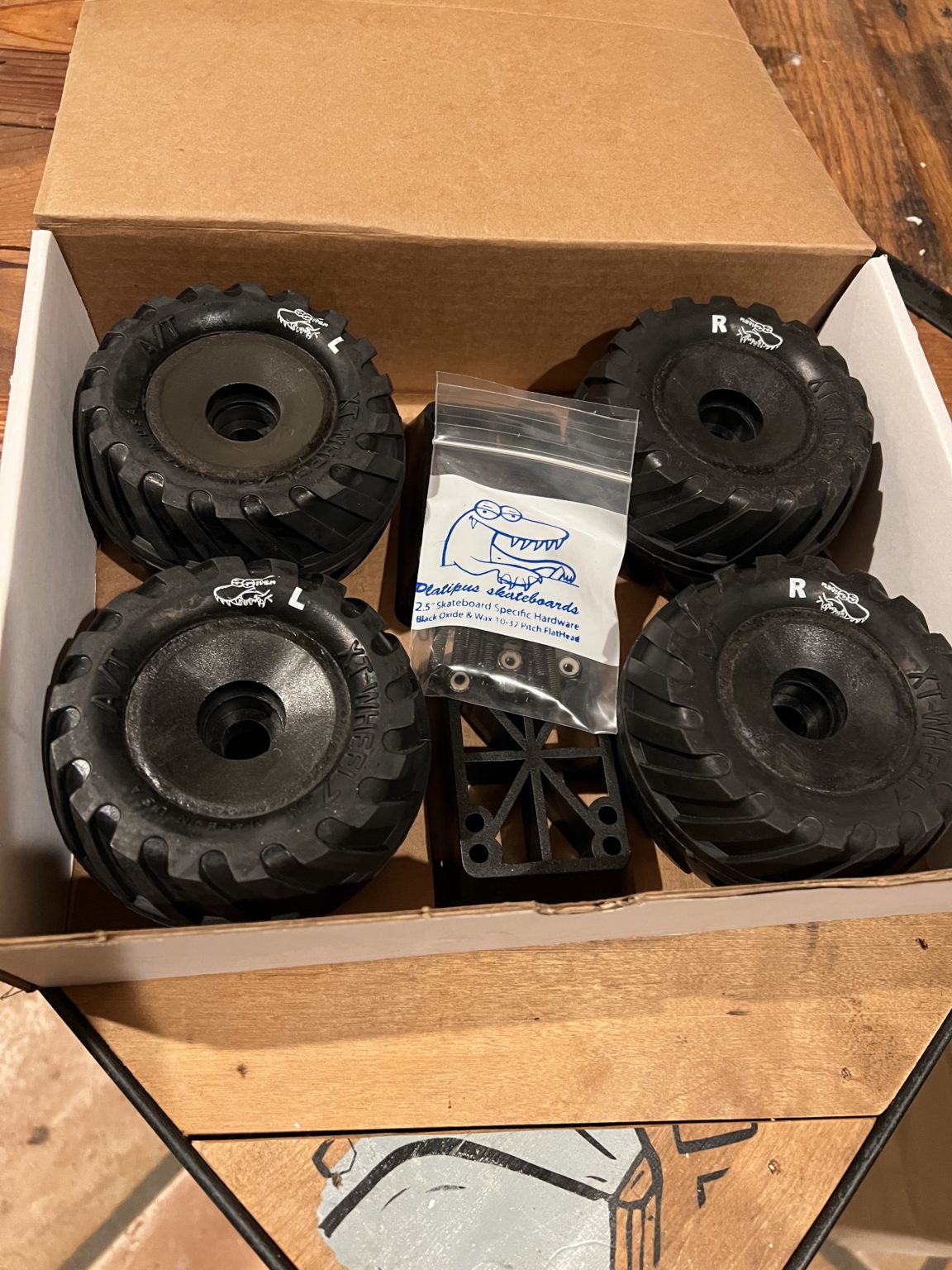 XT-Wheels OFF ROAD KIT from Platipus Skateboards - SellerDoor