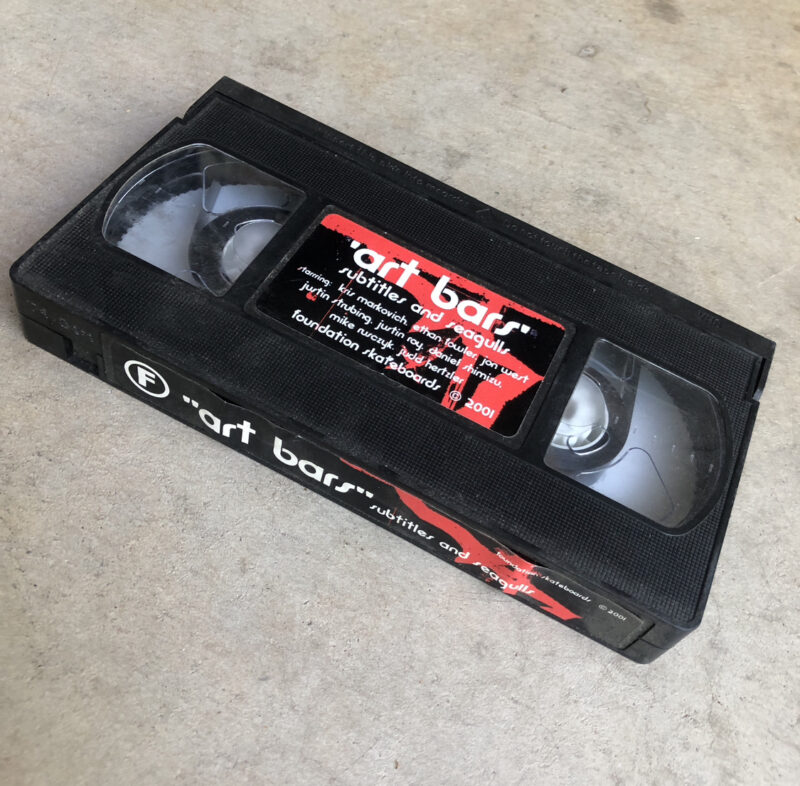Foundation “Art Bars” VHS (loose) - SellerDoor