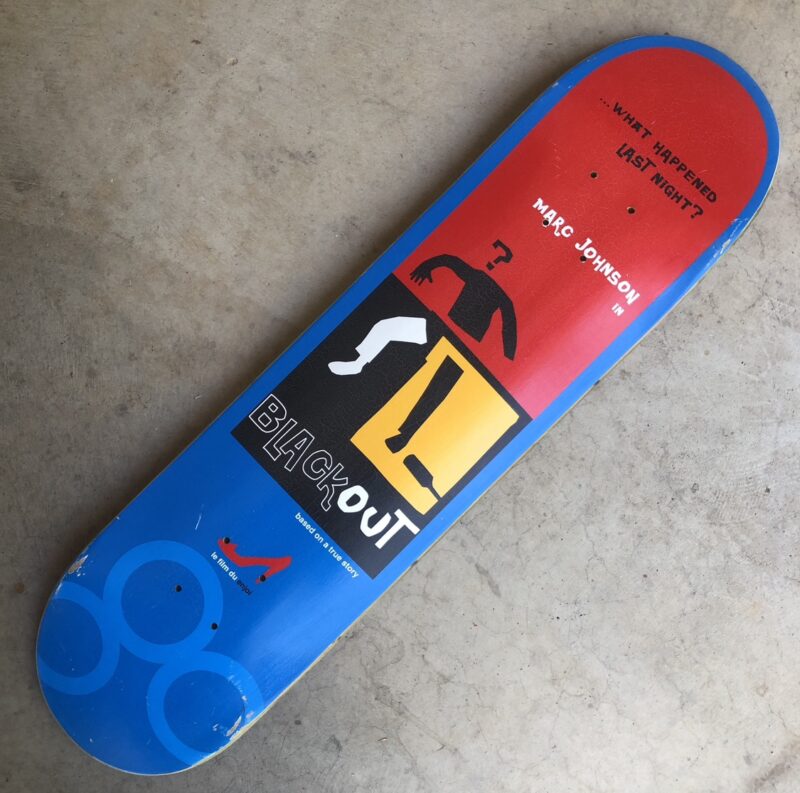 Vintage- Marc Johnson enjoi Blackout deck - SellerDoor